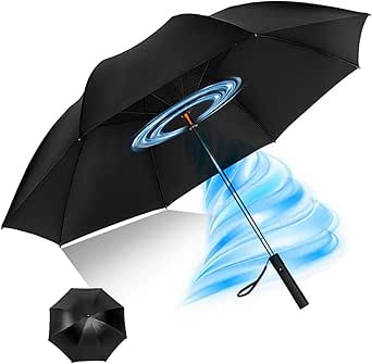 Amazon.com : Umbrella with Fan, Umbrella with Fan and Mist Spray ...