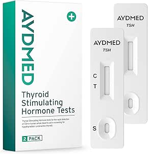 2 x AYDMED Thyroid Stimulating Hormone Tests | Thyroid Testing Kit For ...