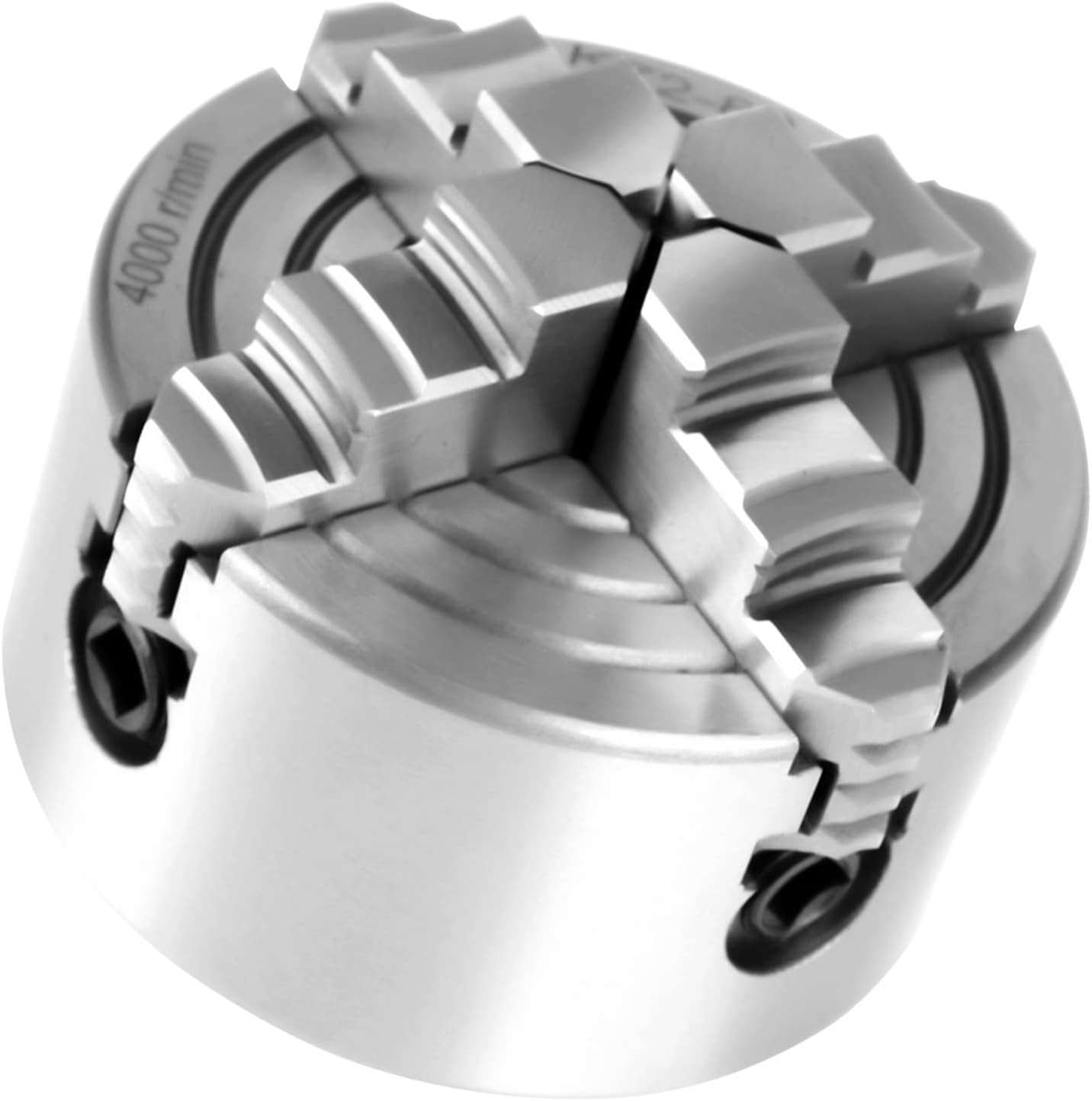 K72-80 Lathe Chuck 3 Inch 4 Jaw, Lathe Chuck Independent Reversible Jaw ...