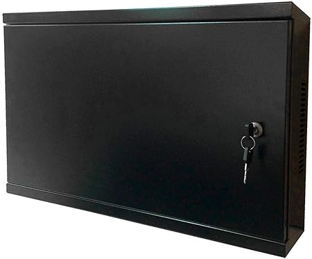 Amazon.com: Electriduct 2U Wall Mount Rack Enclosure Network Cabinet ...
