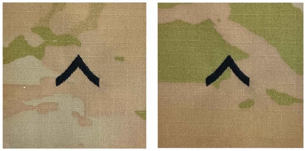Amazon.com: Army Embroidered OCP Sew on Rank Insignia: Private ...