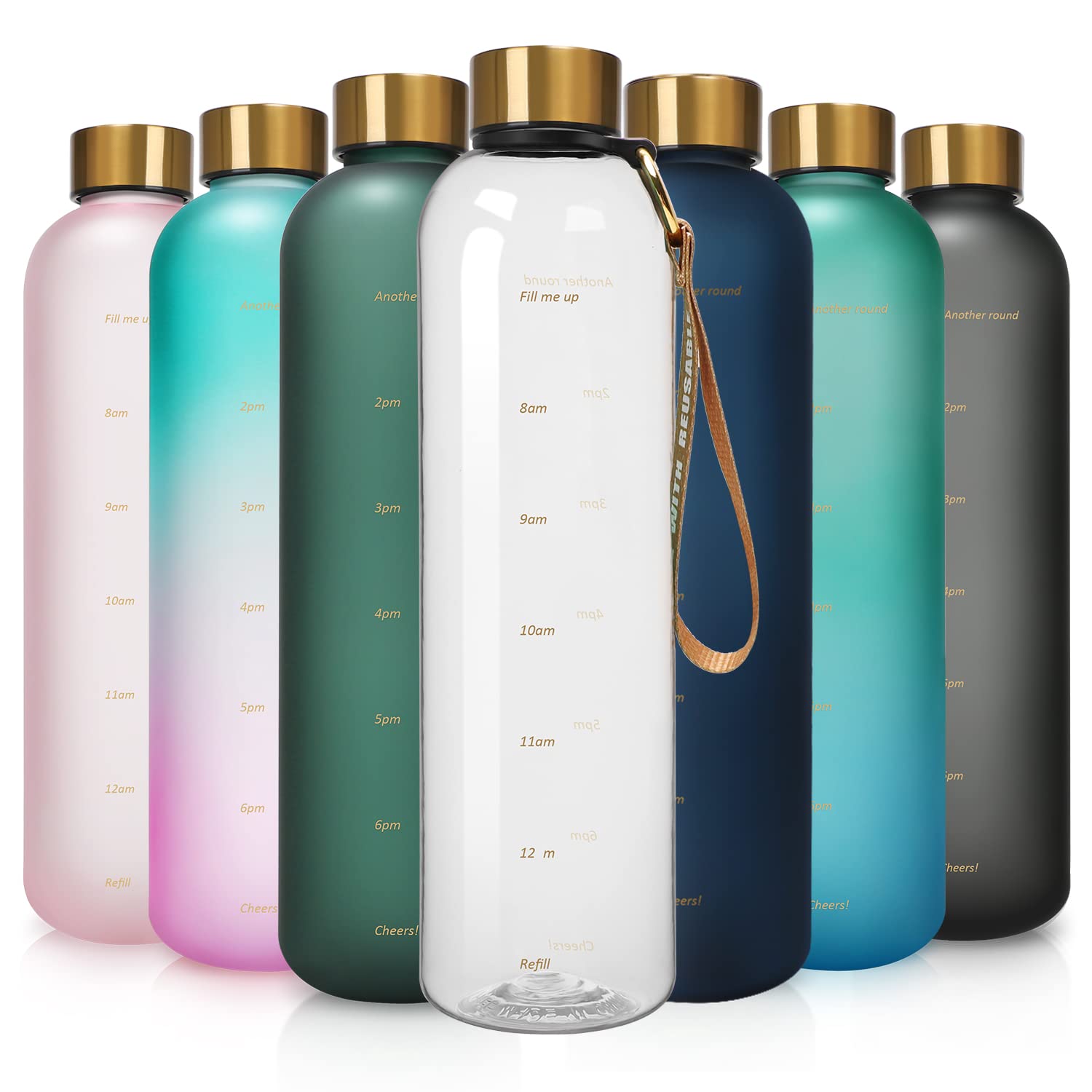 Snapklik.com : Opard 27oz/32oz Motivational Water Bottle