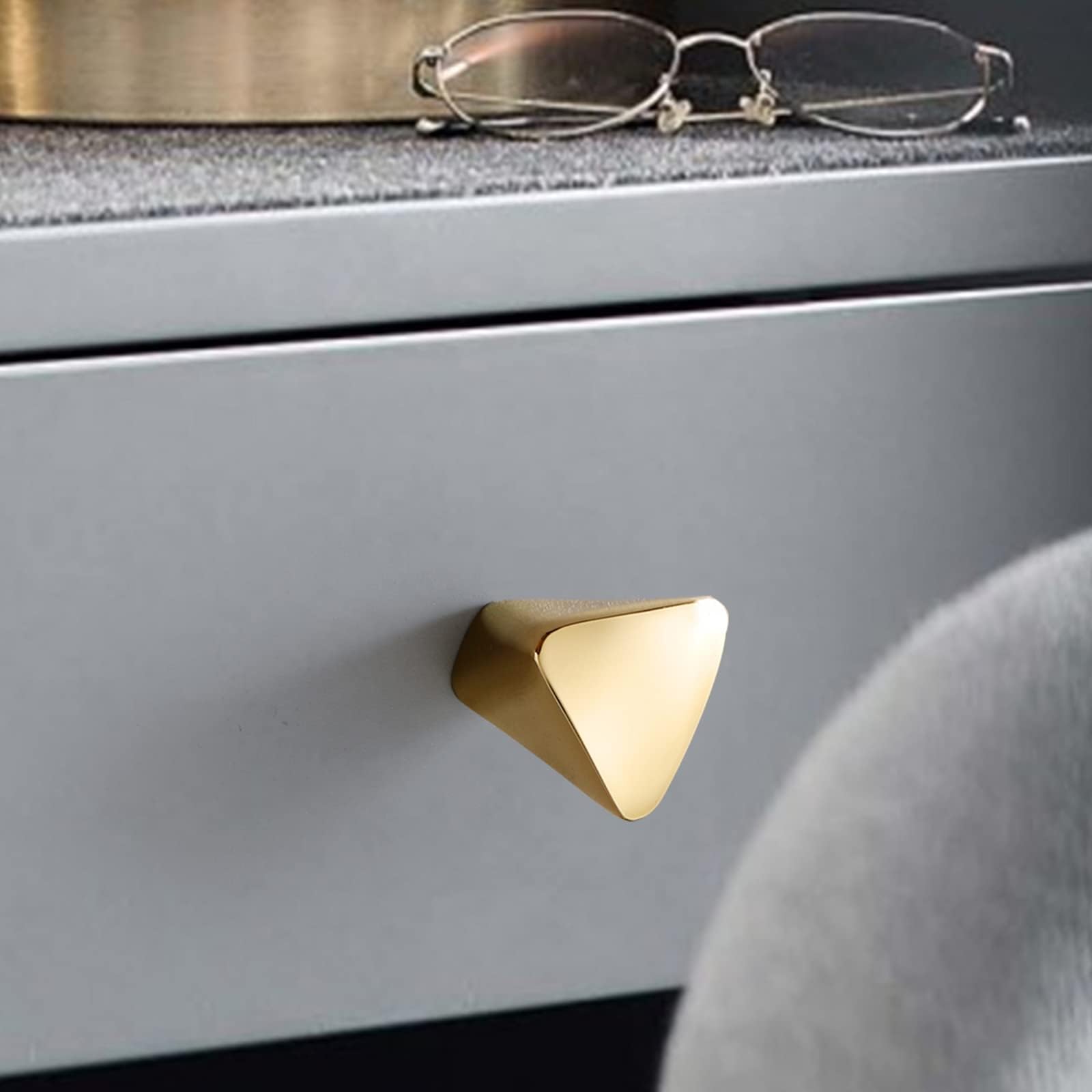 Mid-Century Modern Drawer Pull Cabinet Knob Brushed Nickel Cabinet Hardware - Amazon.com