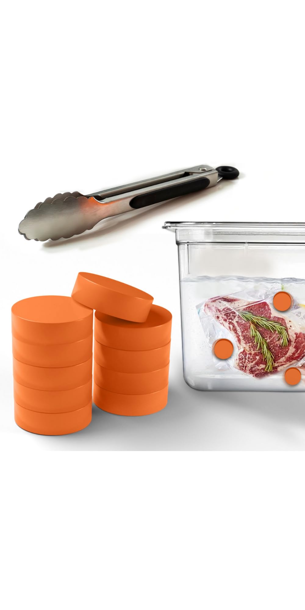 Amazon.com: Sous Vide Weight Magnets by AKS Co - 10-Pack Silicone ...