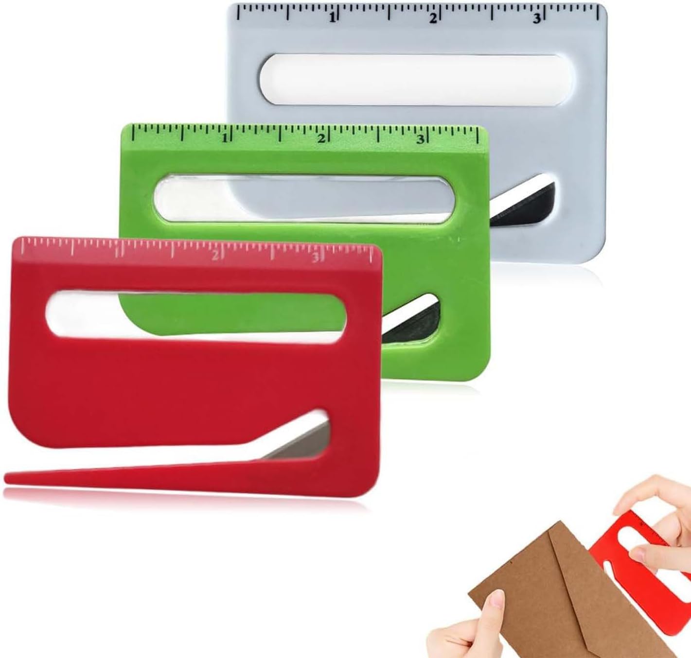 Amazon.com : Letter Opener, 6pcs Envelope Slitter Mail Opener Tool for Women, Men, Office, Home ...