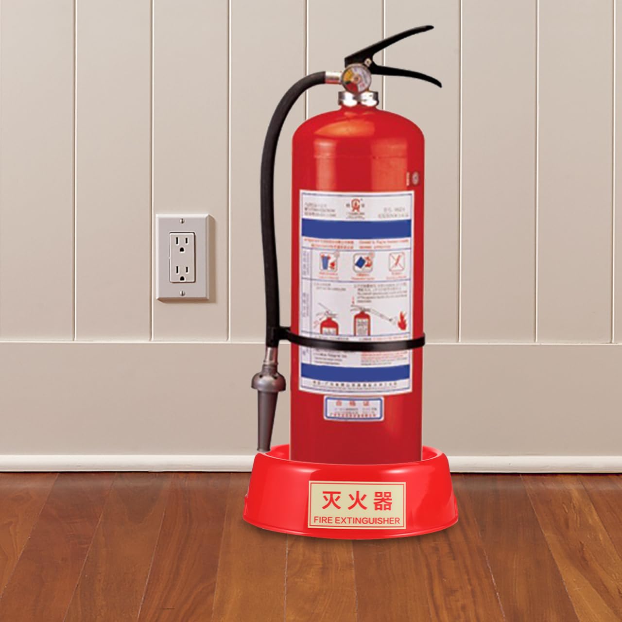 Snapklik.com : Fire Extinguisher Base Luminous Holder For Small ...