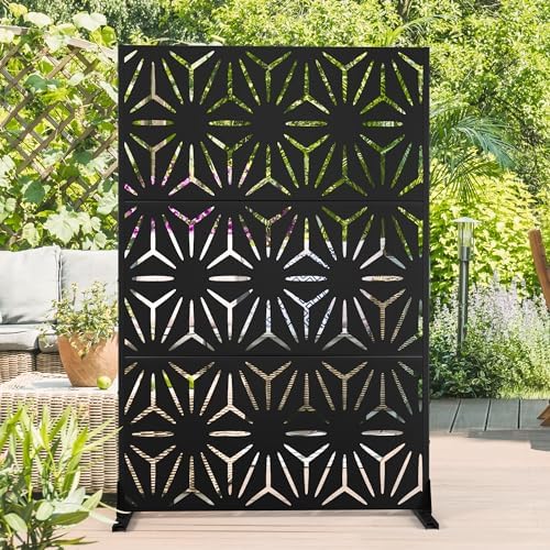 Amazon.com : Elevens Patio Privacy Screen, Decorative Privacy Screen ...