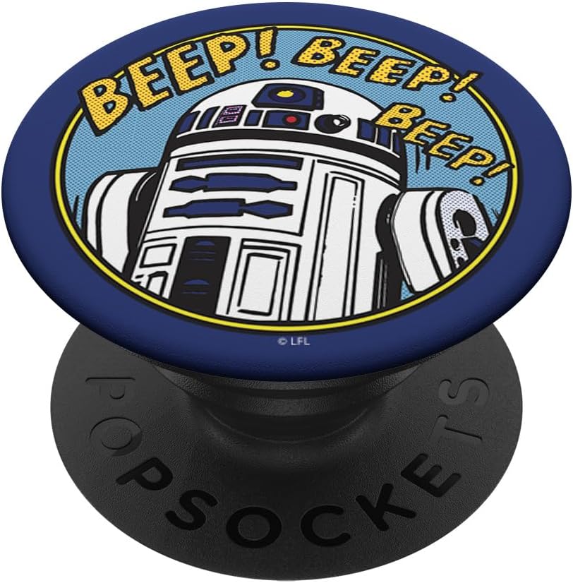 Amazon.com: Star Wars C-3PO Face PopSocket PopSockets Standard PopGrip ...