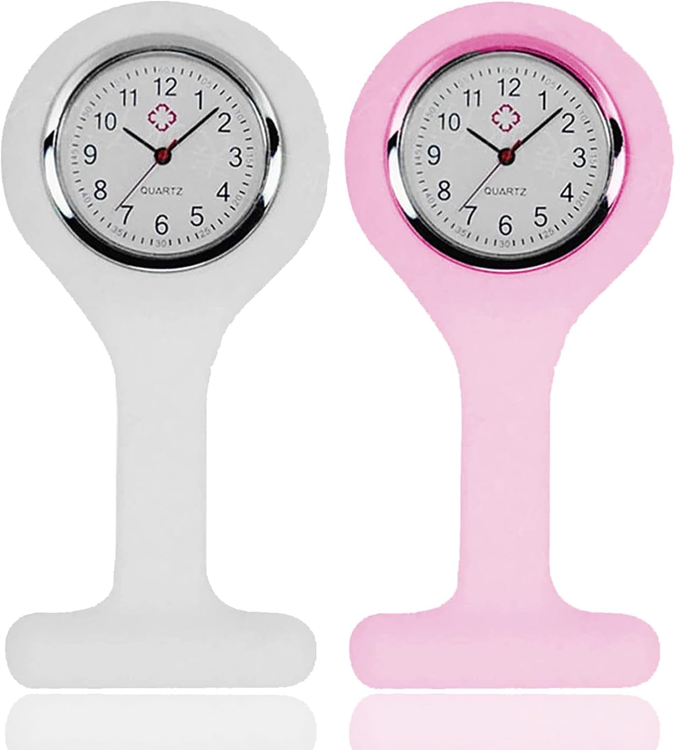YSFVNP 2 Pcs Nurses Watch, Nurses Fob Watch, Pocket Clock with Pin Fob ...