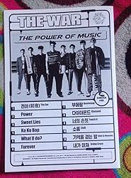 Amazon.com: EXO - The War: The Power of Music [Korean ver.] (Vol.4 Repackage) CD+Official Folded ...
