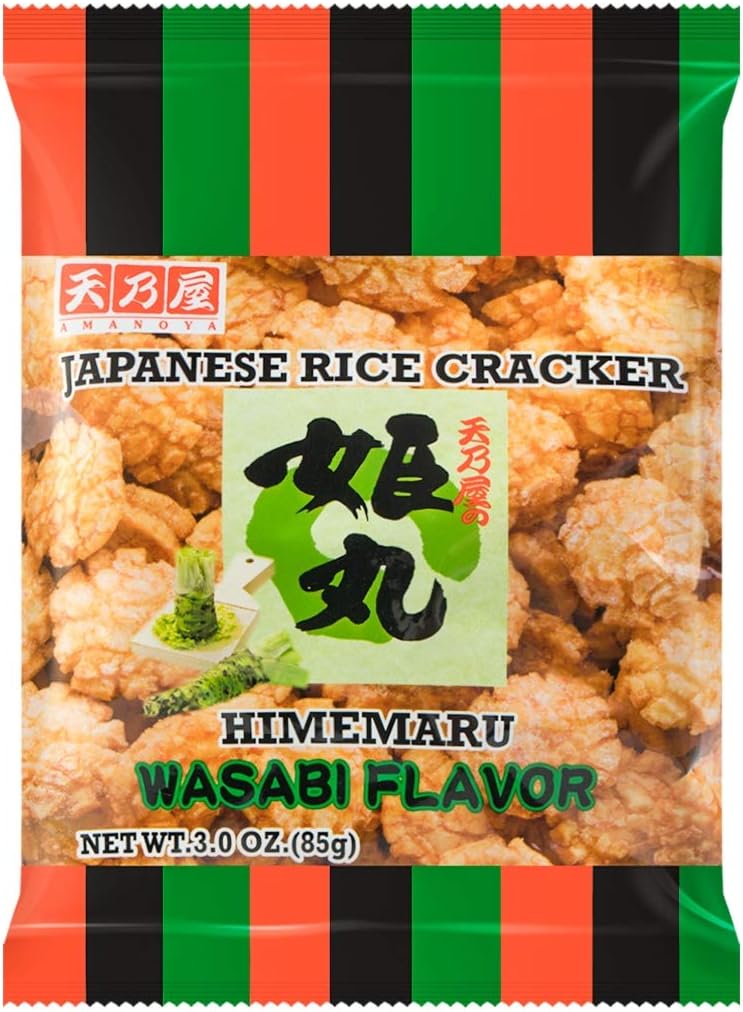 Amazon.com: Amanoya Japanese Rice Cracker, 3.45 Ounce (Pack of 20 ...