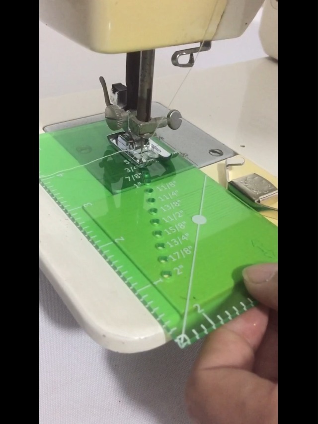 Watch How to use the seam guide ruler on Amazon Live