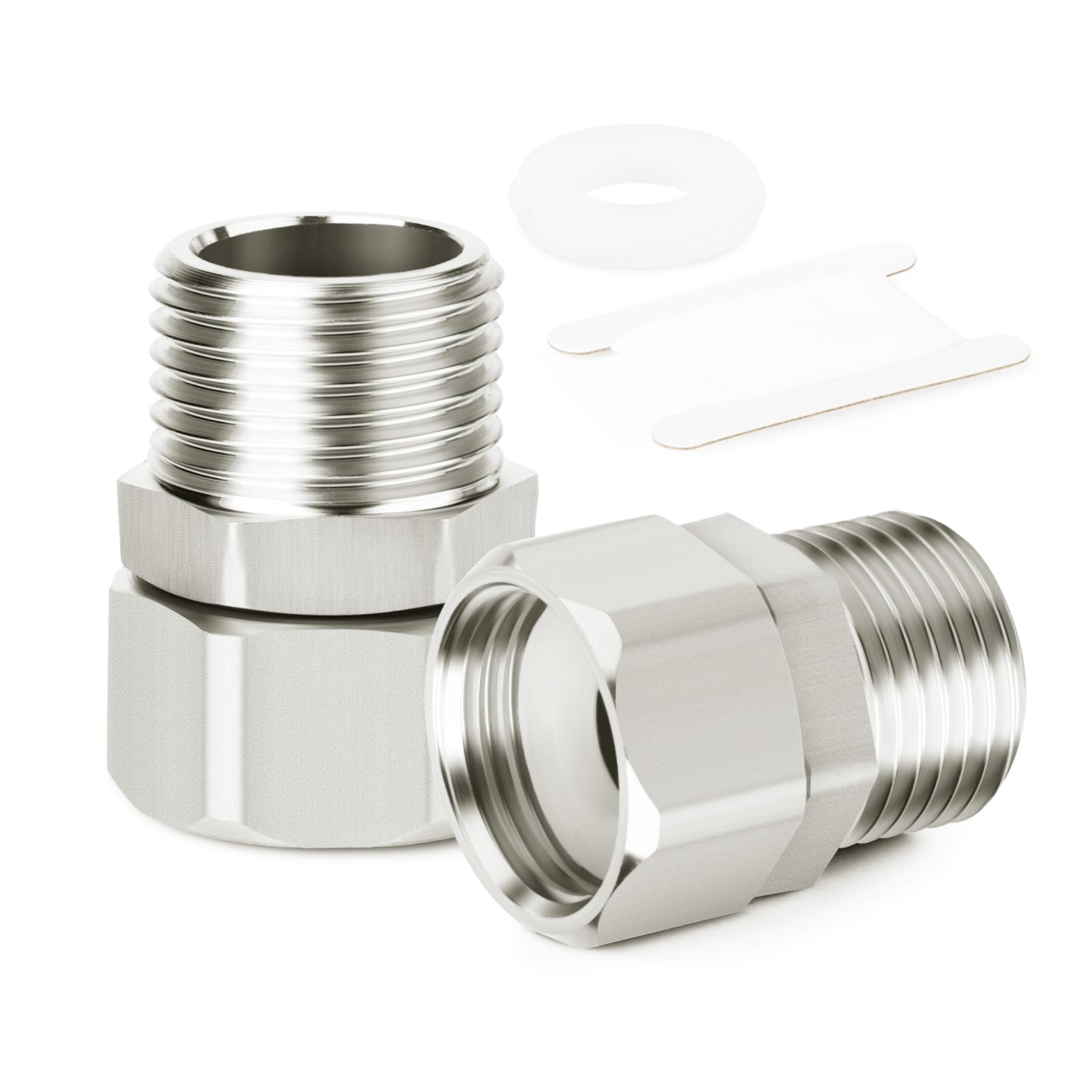 Snapklik.com : TAISHER 2PCS 304 Stainless Steel Flexible Movable Connector