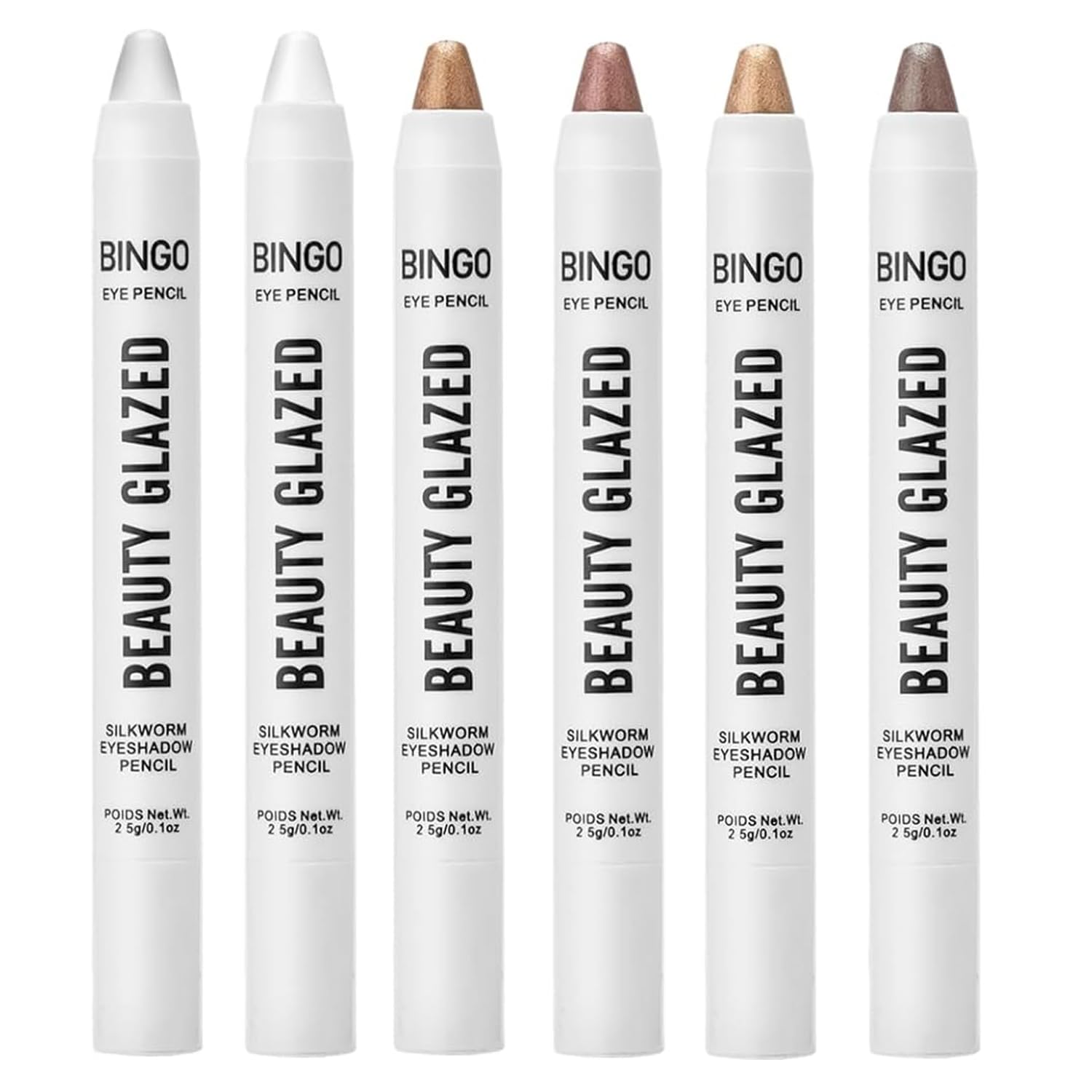 Amazon.com : Beauty Glazed Eye Penci Set - Blendable Cream Eyeshadow ...
