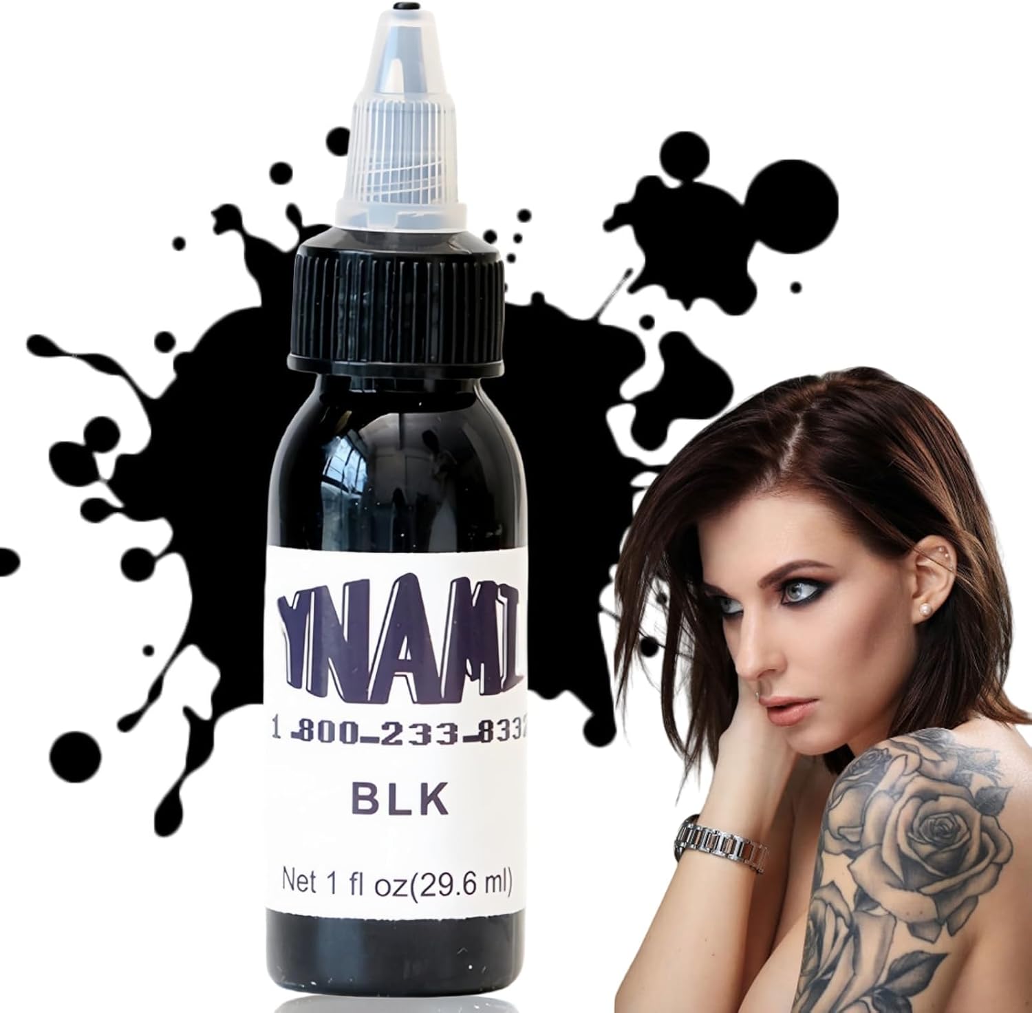 Tat/Too Ink Black,Standard Tattoo Sup/Plies Concentrated Black,Tatto ...