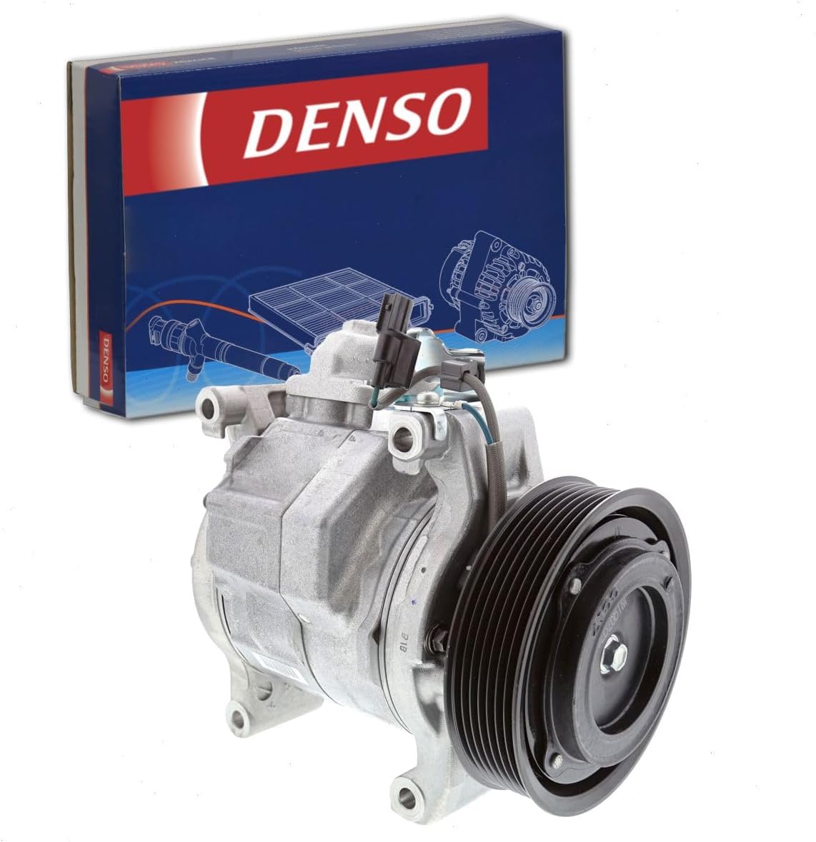 Amazon.com: Denso NEW COMPRESSOR W/CLUTCH - 471-1046 : Automotive