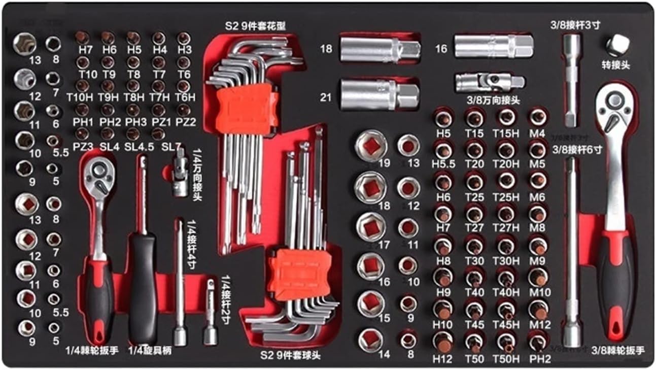 Amazon.com: JADERY Workshop Auto Repair Professional Tool Set EVA Set ...