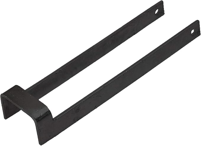Throw Over Loop Gate Latch 3" Wide Black 14" Long Throwover (Black ...