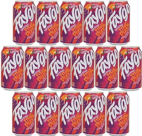 Amazon.com : Faygo Soda Pop Soft Drink 16 pack of 12oz Cans (Fruit ...