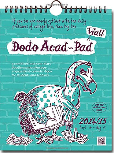 Amazon | Dodo Wall Acad-Pad Calendar 2014 - 2015 Week to View Academic ...