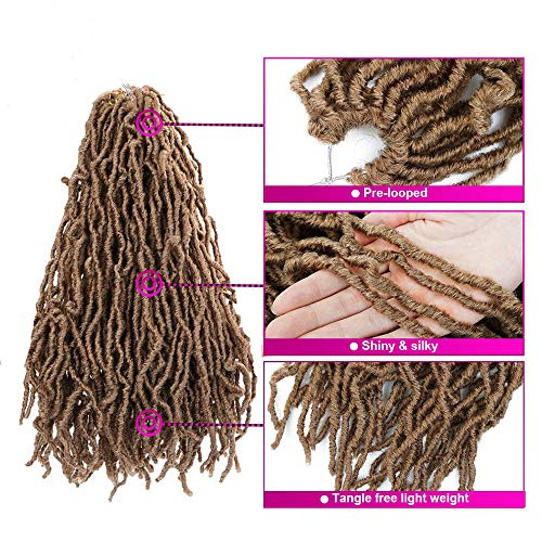 ELIGHTY New Faux Locs – 18 Inch Soft Locs Goddess Braids Braiding ...