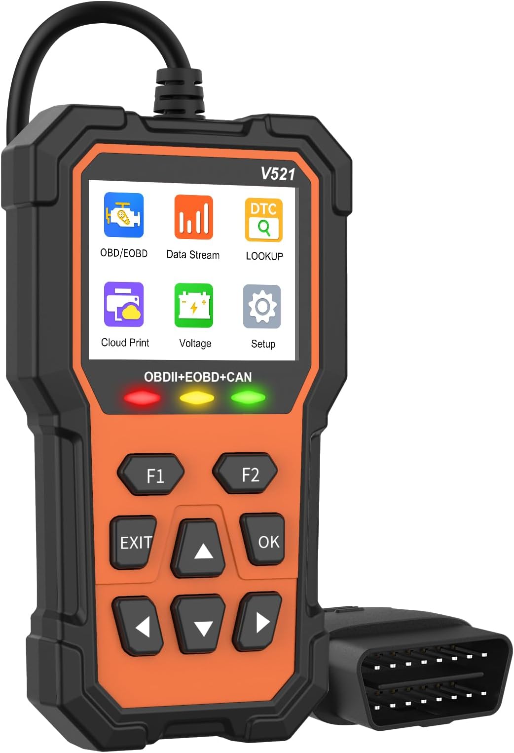 Amazon.com: LAUNCH CR529 OBD2 Scanner Diagnostic Tool, Full OBD2 ...