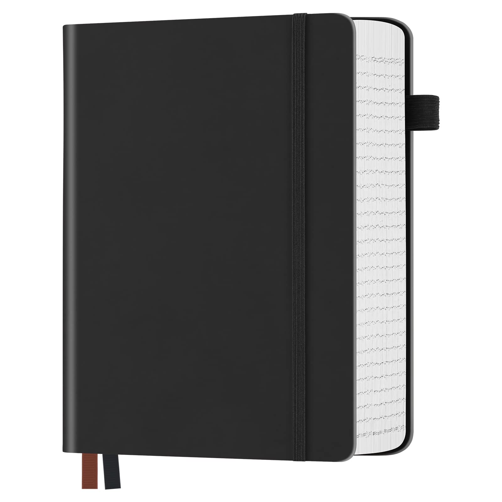 Amazon.com : College Ruled Notebook, A5 Hardcover Leather Journal ...