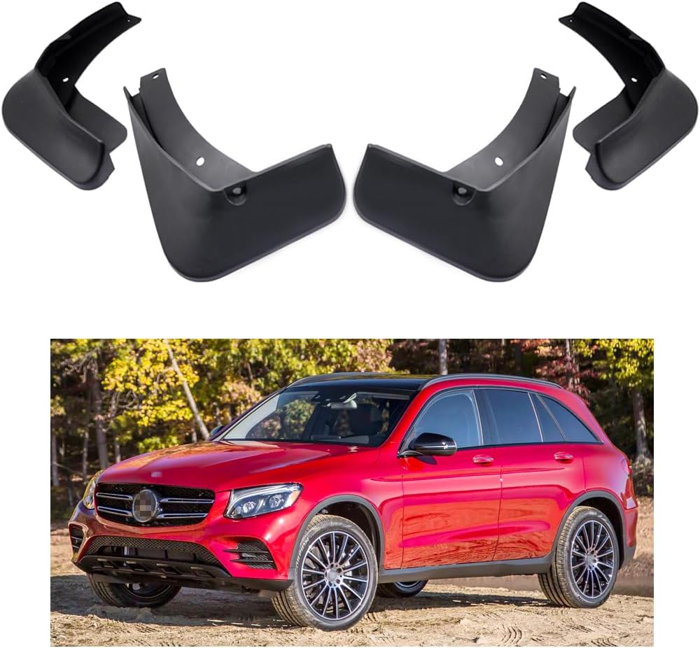 Amazon.com: MOERTIFEI Car Mudguard Mud Flaps Splash Guard Fender ...