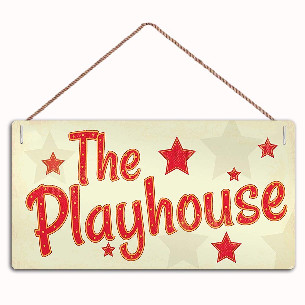 Amazon.com: woodsign The Play House Sign, Family Sign Decor,Son ...