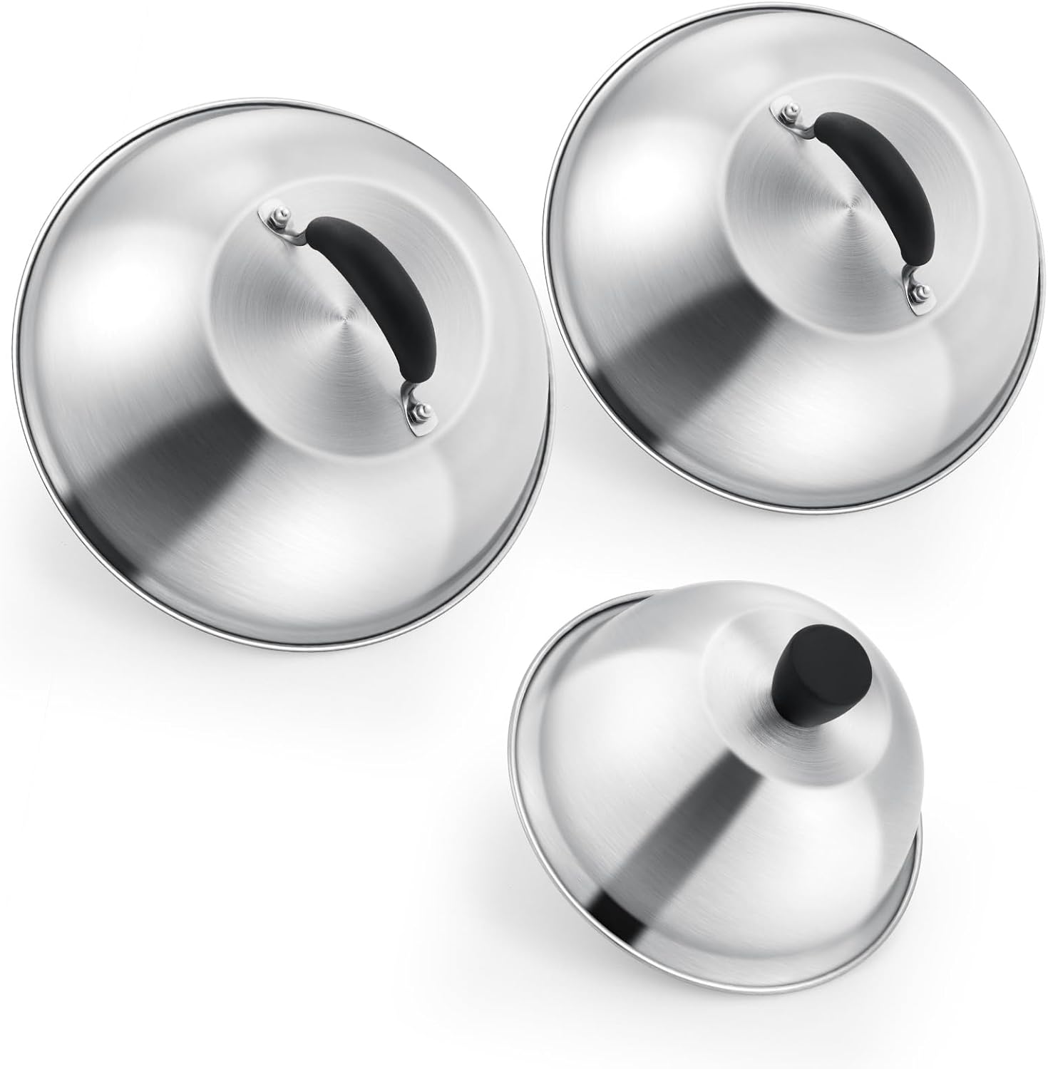 Amazon.com : 3Pack Basting Cover for Griddle, Leonyo 6IN & 2 x 9.7IN ...