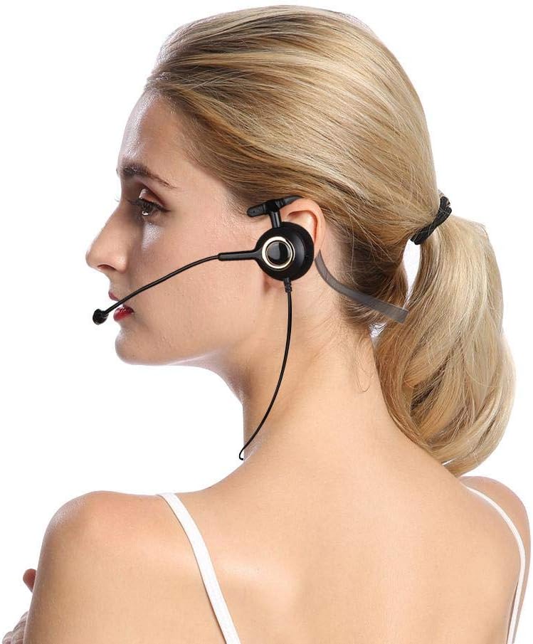 Bewinner1 Casque pour Centre d'appels, Casque sans Fil pour Casque ...
