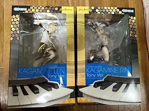 Amazon.co.jp: Kagamine Rin Kagamine Len Kagamine Tony Ver. Figure ...