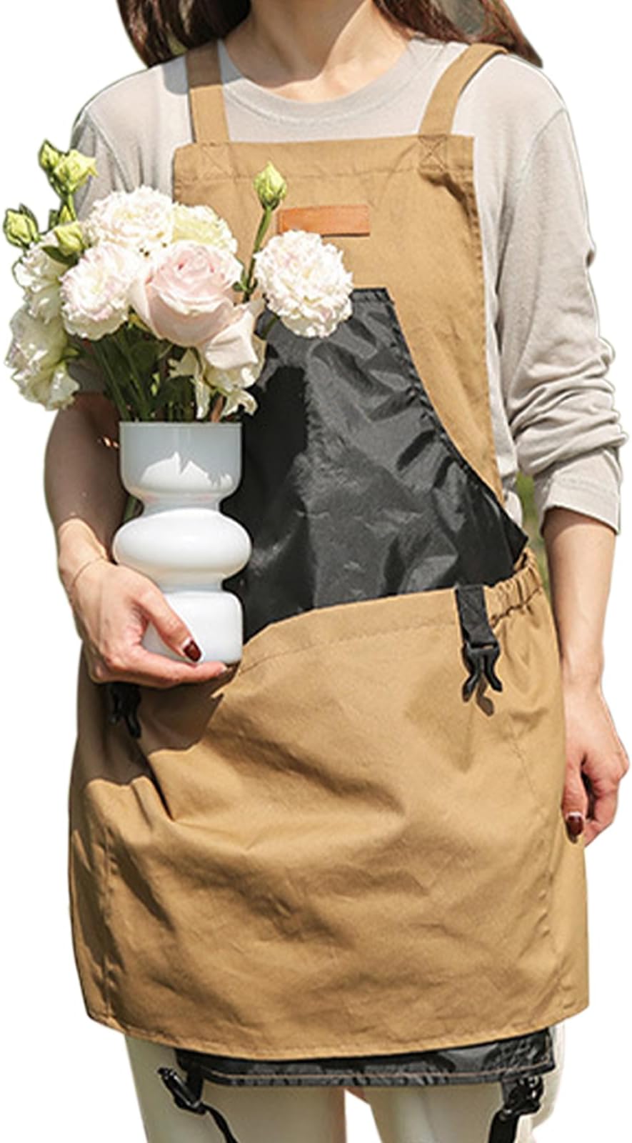 Amazon.com : Esschert Design mens Tool gardening aprons, Khaki, 0.39 x ...