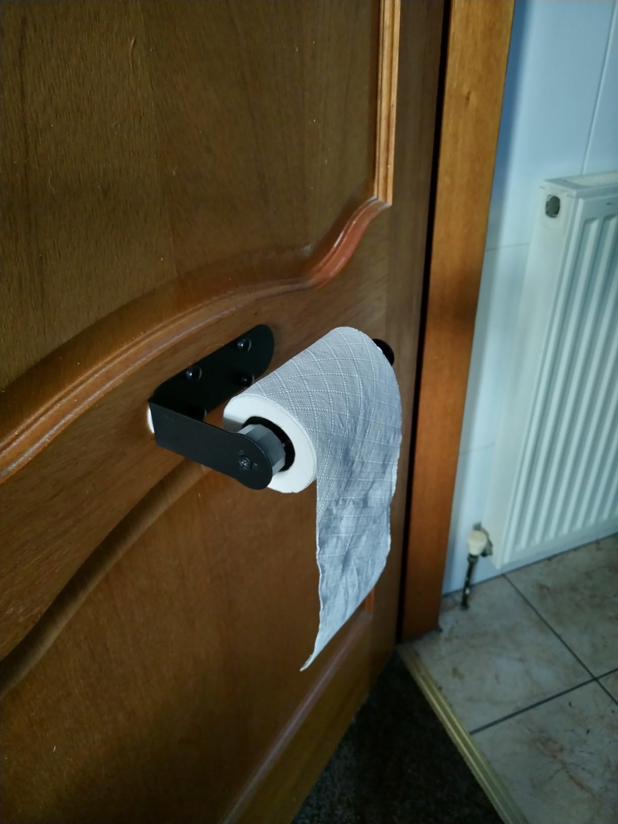 Bienvoun Toilet Roll Holder Wall Mounted SUS 304 Stainless Steel Silver ...