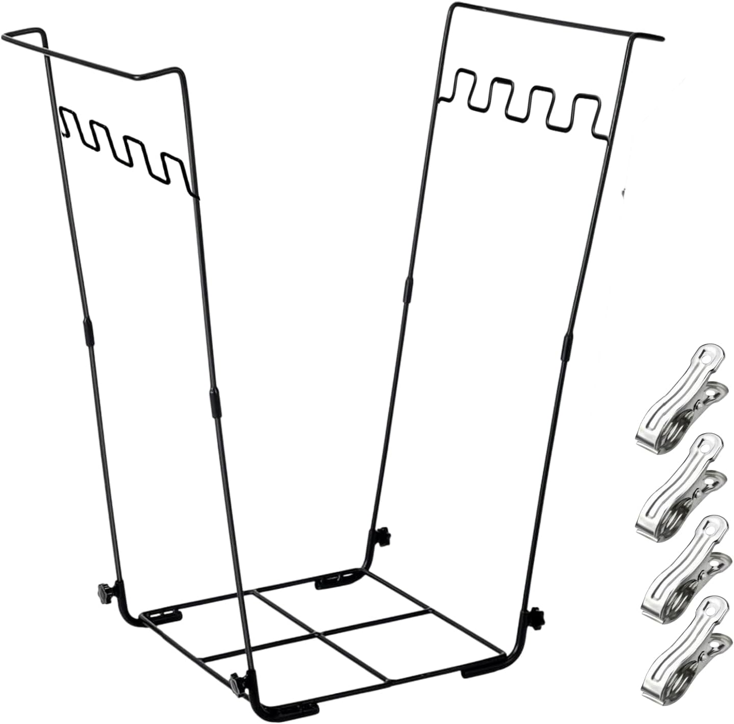 Amazon.com: Niurui Garden Trash Bag Holder - Outdoor Leaf Bag Support ...