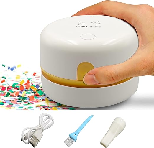 Amazon.com - Desktop Vacuum Cleaner, USB Charging Keyboard Table Vacuum ...