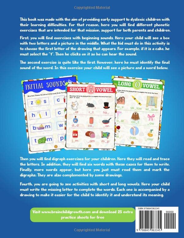 Snapklik.com : Orton Gillingham Phonics Workbook: 100 Phonics ...