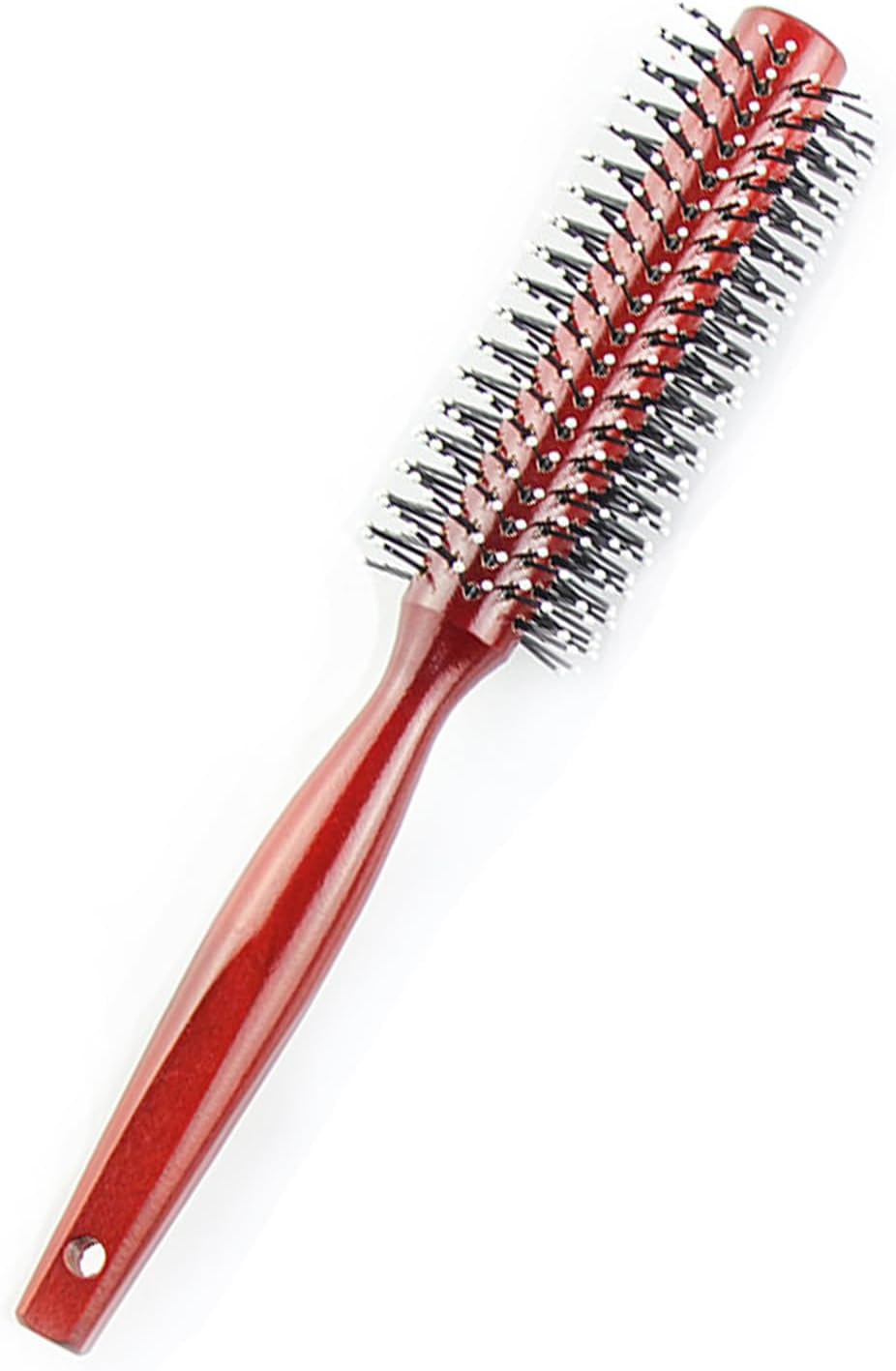 Amazon.com : Round Curling Comb with Original Wooden Handle Made of ...