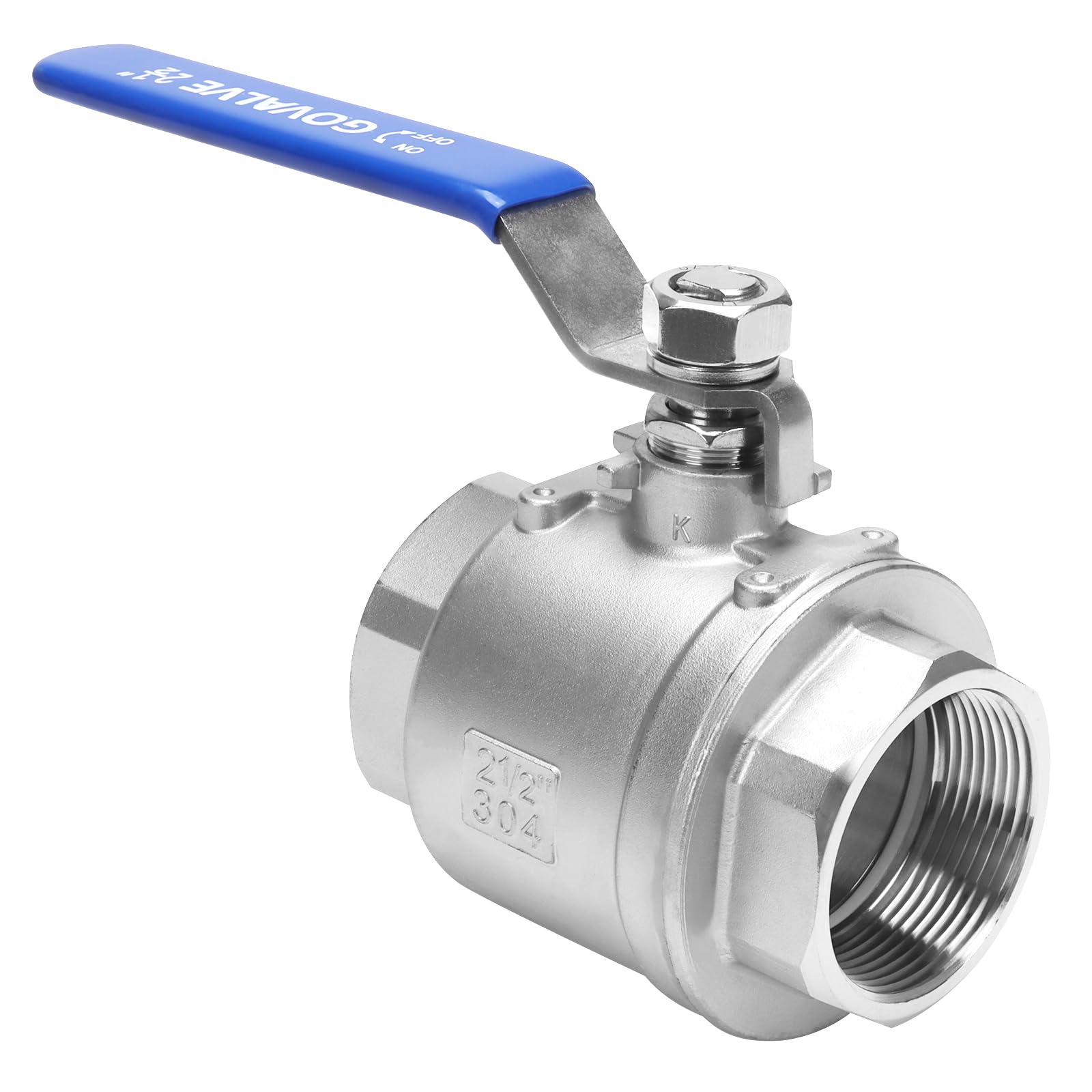 Snapklik.com : GOVALVE 2-PC Ball Valve Stainless Steel