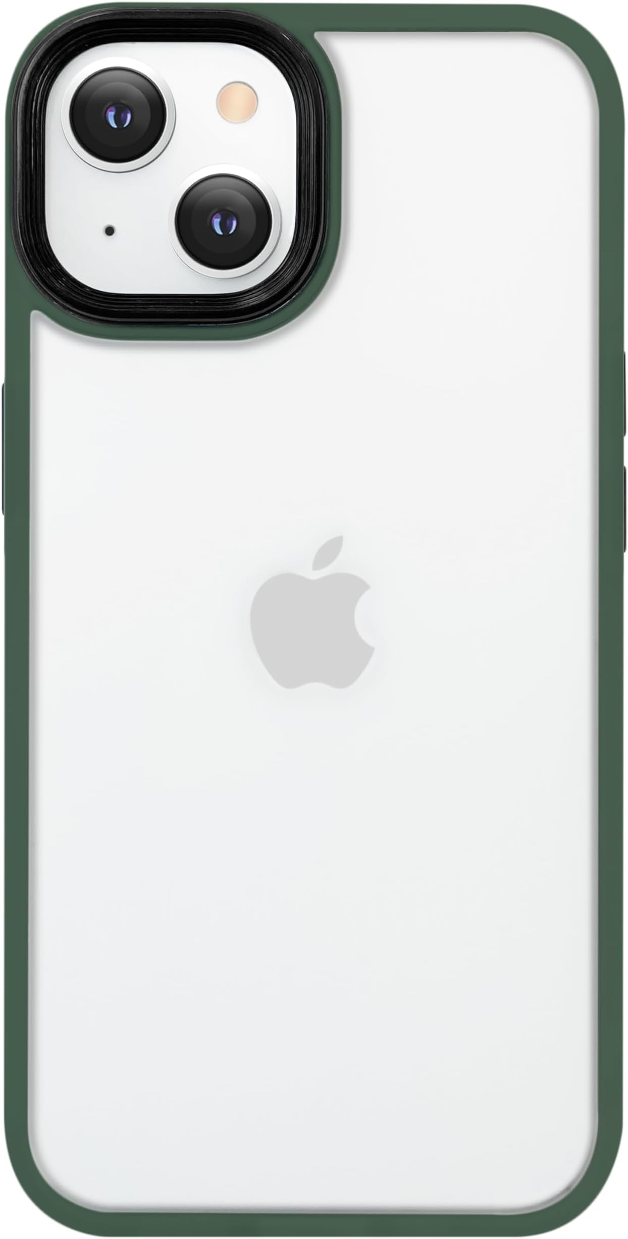 Amazon.co.jp: MINTY iPhone15 ケース マットクリア 半透明 ケース フォレストグリーン : 家電＆カメラ