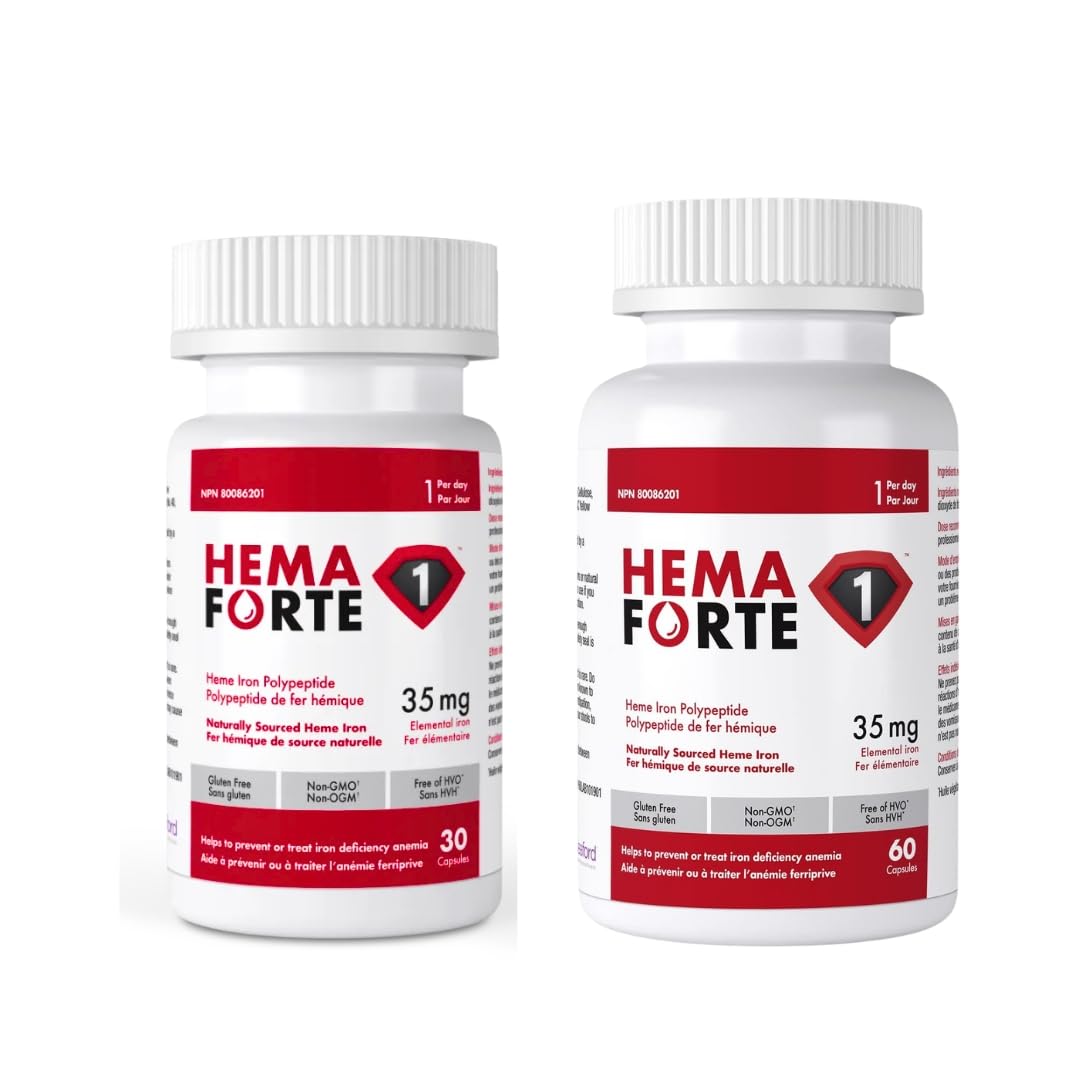 HEMAFORTE® 35 mg Heme Iron Supplement - Highest Dose of Iron Supplement ...