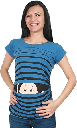 Witzige süße Umstandsmode T-Shirt mit Motiv Schwangerschaft Geschenk ...