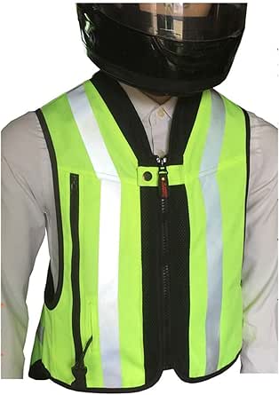 Amazon.com: Unisex Motorcycle Airbag Vest Inflatable Air Vest Can Be ...