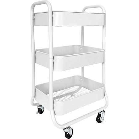 Amazon.com : Lexington 3-Tier Rolling Cart by Recollections, Mint ...