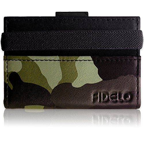 Snapklik.com : Fidelo Minimalist Wallet Credit Card Holder Mens Slim Wallet