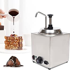 Amazon.com: Bacacoo Cheese Dispenser, 110v 800w Cheese Warmer, 2.5l ...