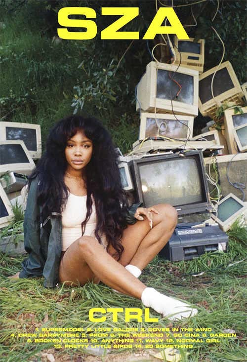 sza ctrl album cover Cool Wall Decor Art Print posters for room ...