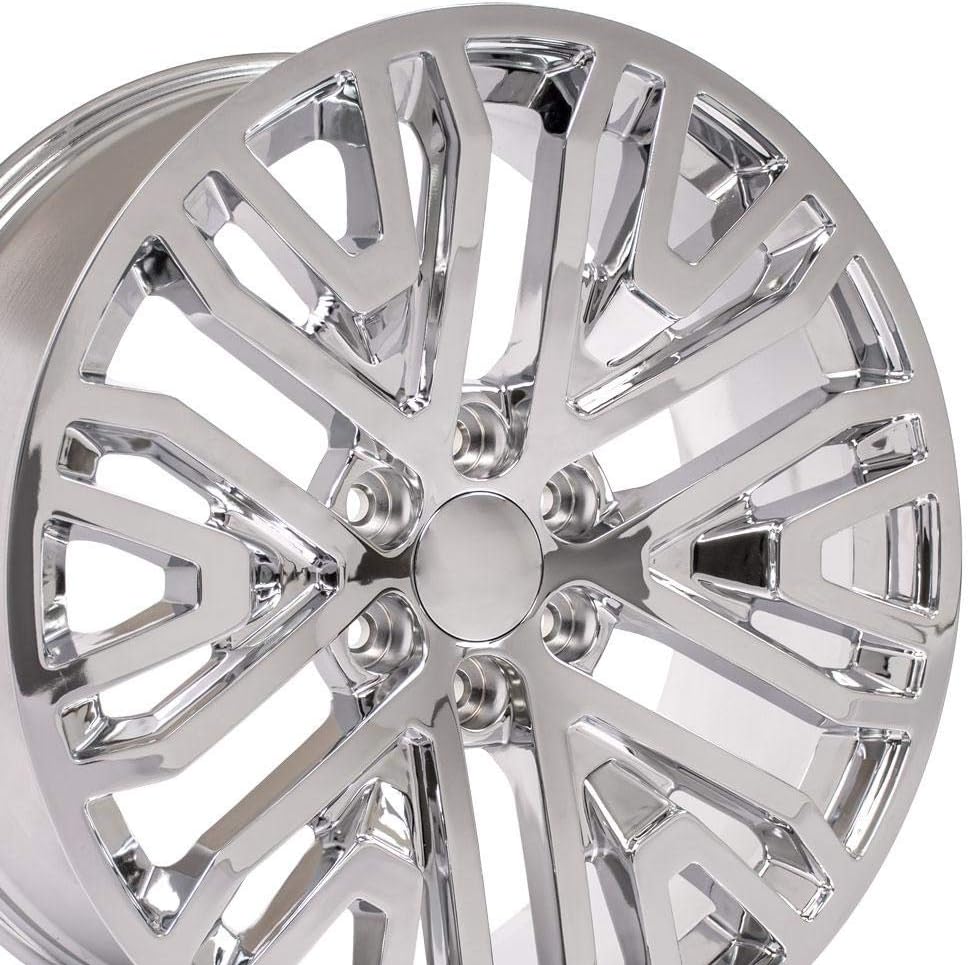Amazon.com: OE Wheels LLC 22 inch Rims Fits Chevy Silverado Tahoe Sierra Yukon Escalade ...