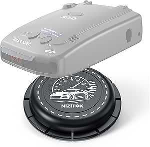 Amazon.com: Upgraded Magnetic Radar Detector Dashboard Mount with N52 ...