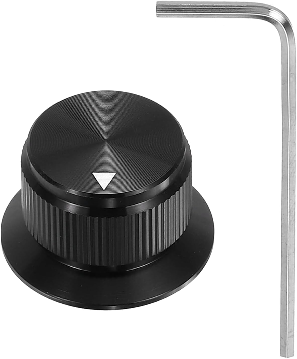 Amazon.com: MECCANIXITY Aluminium Potentiometer Knobs 1/4" Top Hat Bell ...